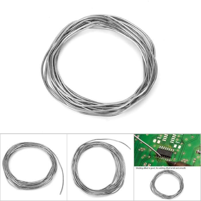 KAI-Fil fourré en cuivre et aluminium (10m) Fil De Soudure En Cuivre Et ...