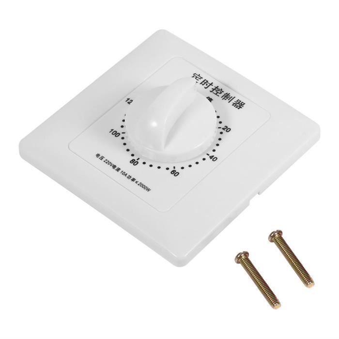 VBESTLIFE commutateur de minuterie mécanique AC 220V haute puissance ... VBESTLIFE commutateur de minuterie mécanique AC 220V haute puissance ...