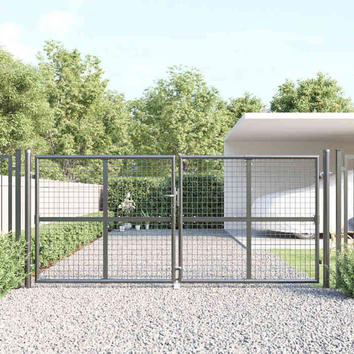 "Rebais 2026" Portail de jardin robust 1PC - ZENCORE - PORTILLON D ...