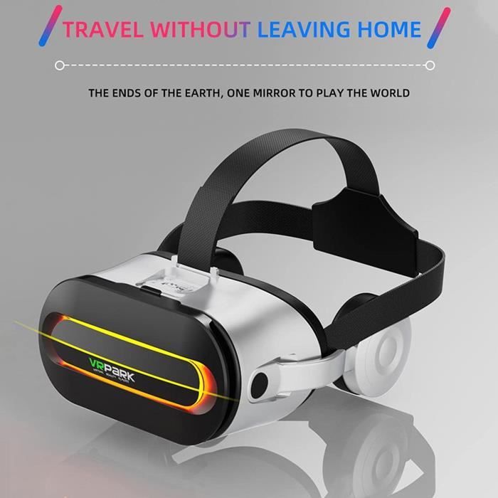 VR Casque pour Téléphon, Casque Réalité Virtuelle 3D, 110°FOV HD ...