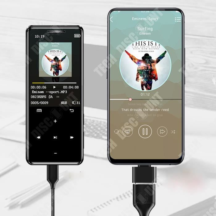 Lecteur MP3 - TD® - Haute Définition - Écran Tactile - Bluetooth ...