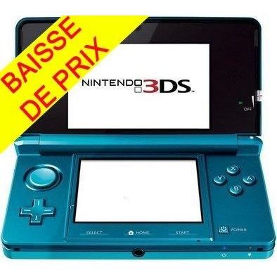 CONSOLE NINTENDO 3DS BLEUE LAGON - Cdiscount Jeux vidéo