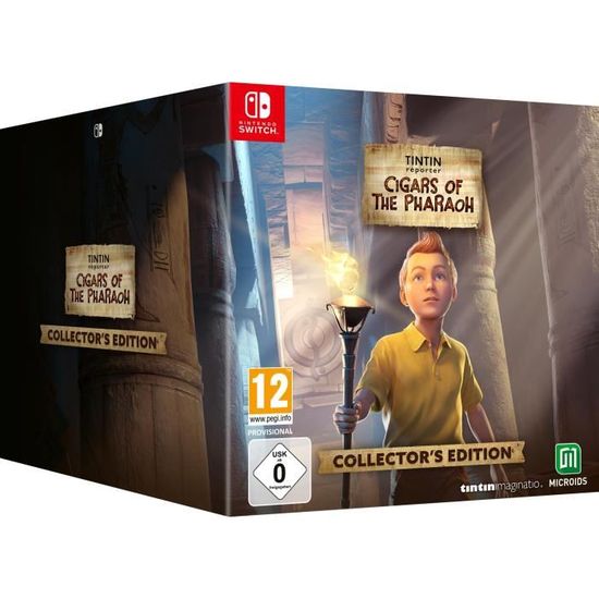 Tintin Reporter Les Cigares Du Pharaon - Jeu Nintendo Switch ...