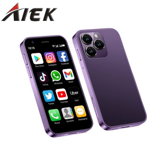 AIEK XS16 4G Smartphone 3.0 pouces Android 10.0 Quad Core 2000mAh RAM 3GB+ ROM 64GB Double SIM ...