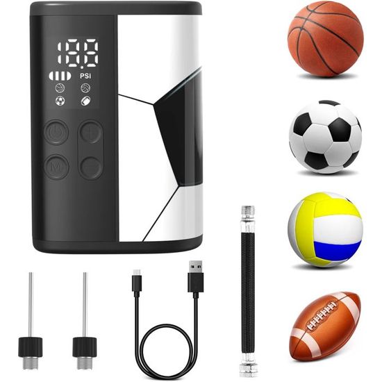 Woowind P101 Gonfleur Ballon Electrique avec Powerbank, écran LED et ...