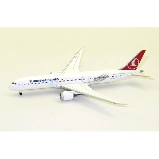 Miniatures montées - Boeing 787 -9 Turkish Airlines 1/500 Herpa ...