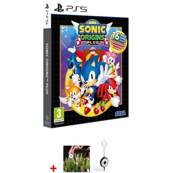 Sonic Origins Plus Ps5 + Flash LED OFFERT - Cdiscount Jeux vidéo