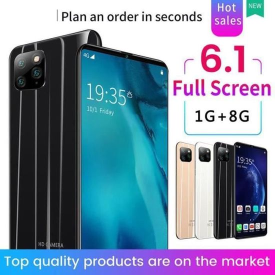 AS29522-i11pro smartphone haute définition grand écran 6,1 pouces ...