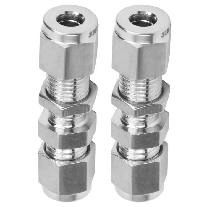 Cikonielf Joint de montage de cloison 2pcs Connecteur de Cloison Raccord de Plaque d'Usure à ...