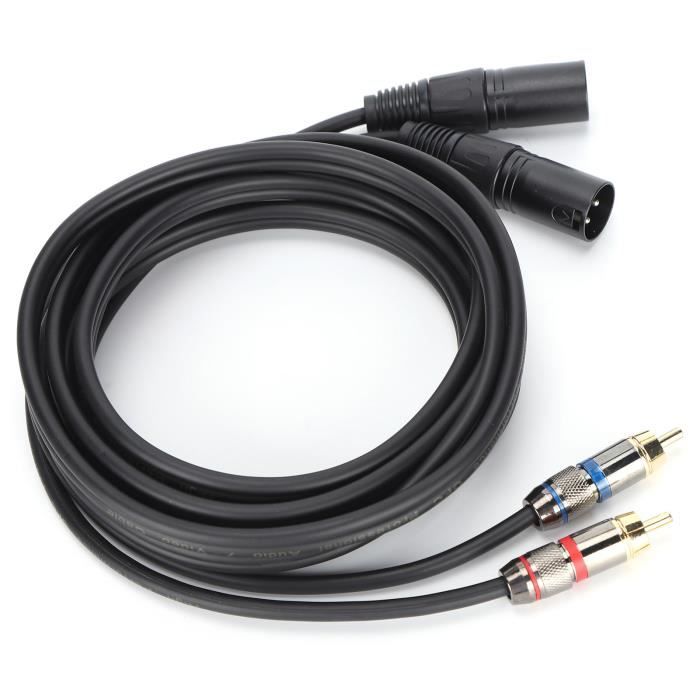 Câble Xlr Vers Câble De Microphone Jorindo Double Xlr Mle Vers Double ...