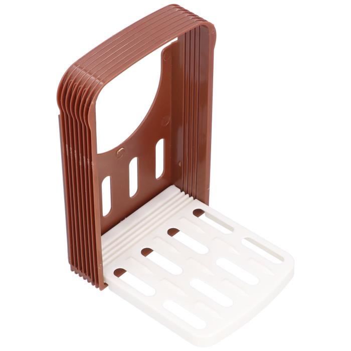 Dioche Guide de coupe de pain Coupe-pain ABS Pliable Réglable Toast ...