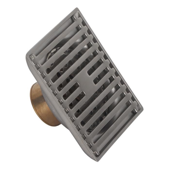 Fdit Siphon de sol carré Siphon de sol à grand débit galvanoplastie ...