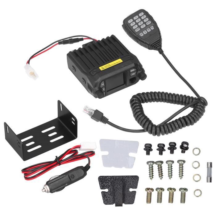 Garosa radio bidirectionnelle VHF UHF Mini radio mobile double bande ...