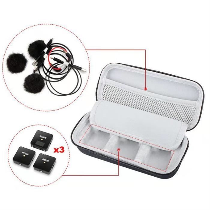 Étui de voyage pour microphone sans fil - GH - RODE Wireless GO II ...