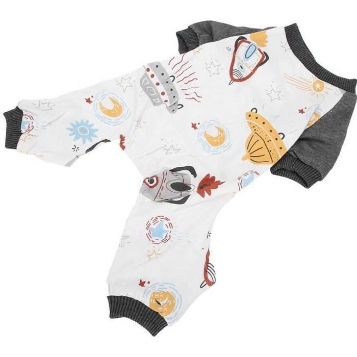 BD04099-Pyjama pour chien Vêtements de Chiens de Compagnie Combinaison ...