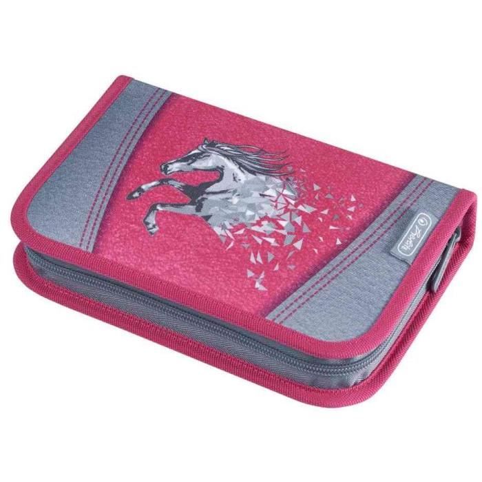 Etui scolaire Power Horses, en polyester - Cdiscount Bagagerie ...