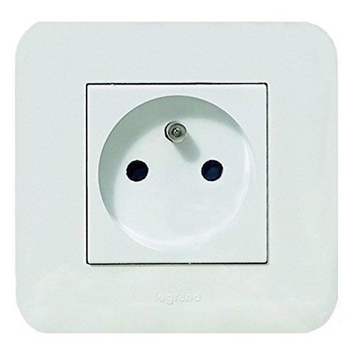 Legrand LEG99695 Prise de Courant Mosaïque Complet 2 pôles + Terre 16 ...