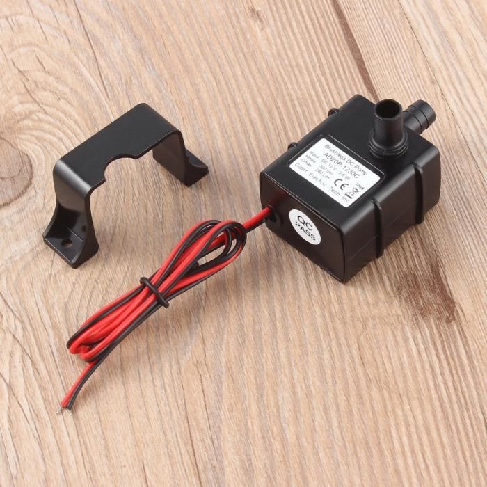 Mini pompe à eau ultra-silencieux dc 12V 3M 240L-H moteur brushless ...