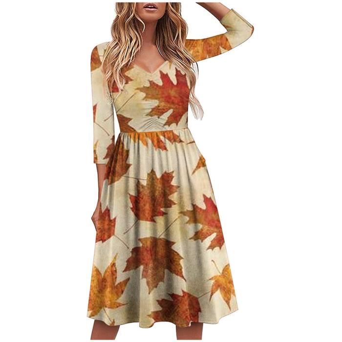 Minetom Femme Robe Sexy à Bretelles Été Chic Sans Manche Col V Genoux