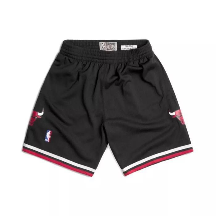 Short NBA Chicago Bulls 1997-98 Mitchell & Ness Swingman Noir pour ...