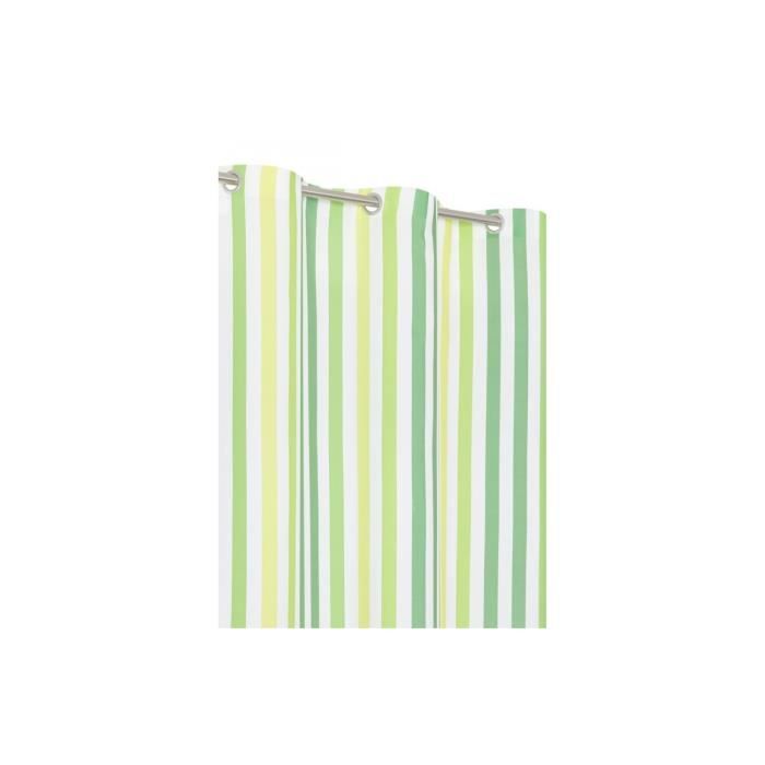 Rideau à Rayures Multicolores - Cdiscount Maison