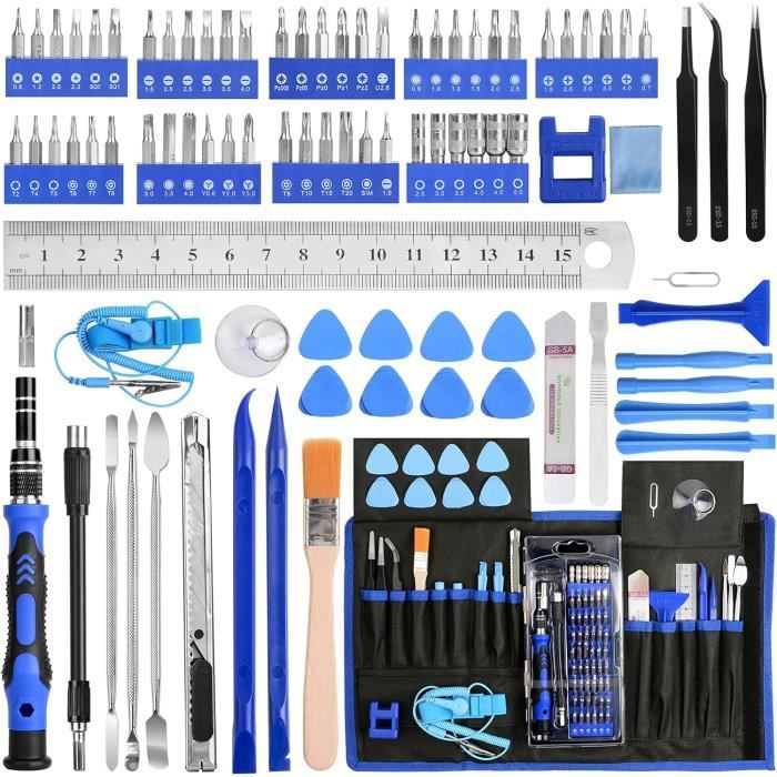 Tournevis de Précision Kit, 90 en 1 Magnétique Tournevis Outils de ...