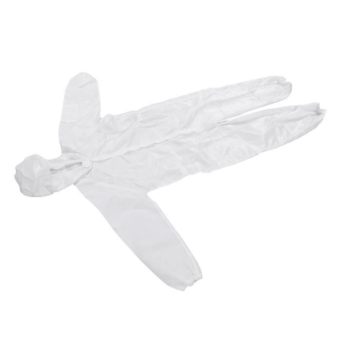 TMISHION Combinaison Hazmat Combinaison de Vêtements de Travail Anti ...