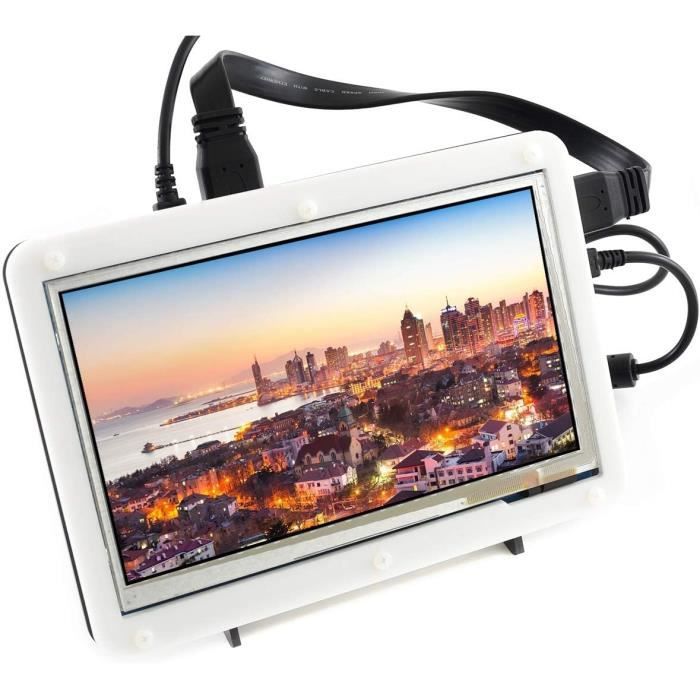 7 Inch Capacitive Tft Touch Screen Lcd Display B With Case Hdmi Monitor ...