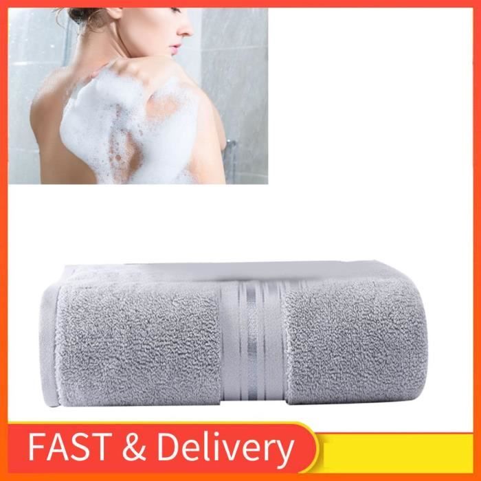 BEL-serviette de bain d'hôtel Serviette de bain épaisse en coton, très ...