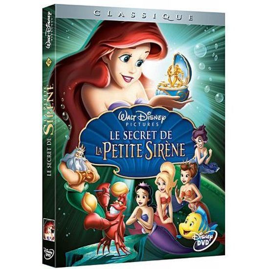 DVD La petite sirene 3 - le secret de la petite... - Cdiscount DVD