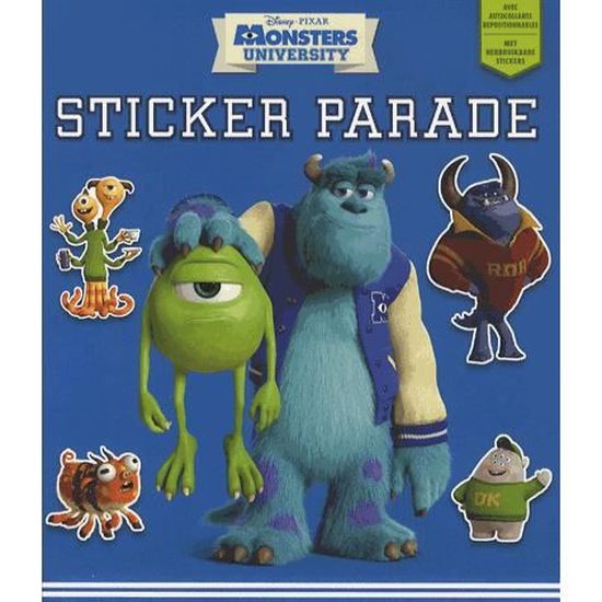 Disney sticker parade monsters university - Cdiscount