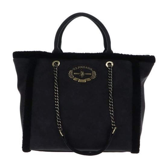 U.S. Pol o ASSN. Sac shopper noir pour femme - Holly Shopping Bag ...