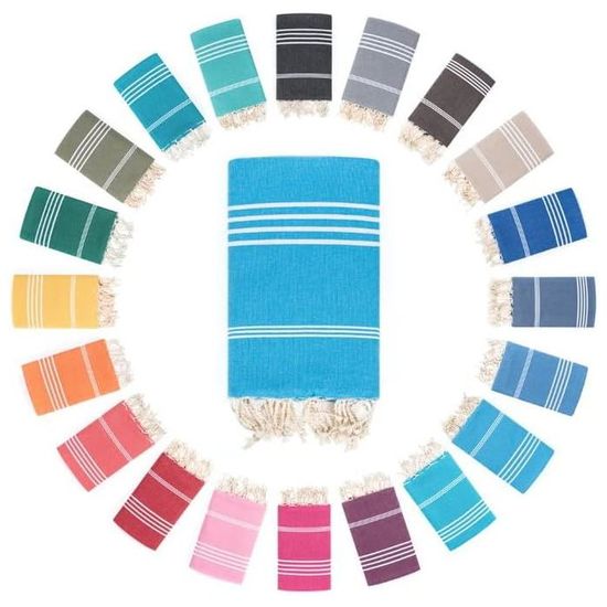 Turkish Hammam Fouta Bath Towel u2013 Sauna, Bath and Beach Towel XXL ...