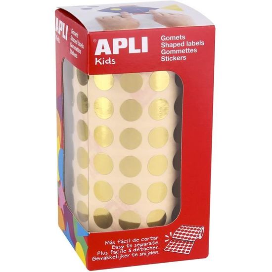 Rouleau de 5192 Gommettes Métallisée Rondes 10, 5 mm A724 - Cdiscount ...