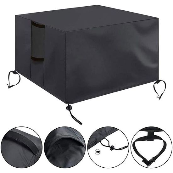 Housse de Protection pour BraseroHousse pour Foyer Carré D'extérieur ...