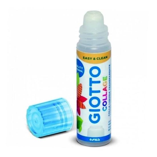 Colle liquide - Giotto - Collage - 40 g - Transparent - Prise lente ...