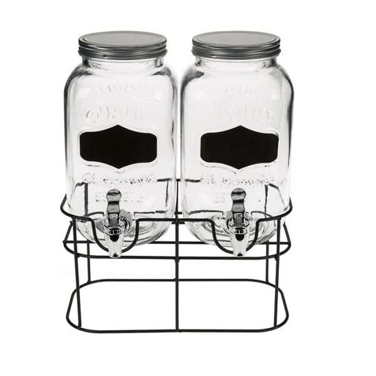 DISTRIBUTEUR BOISSON DOUBLE 2X4 LITRES - Cdiscount Electroménager