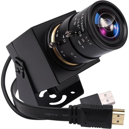 Caméra 4K Hdmi Usb Double Interface Avec Zoom Manuel Pour Pc, Objectif ...