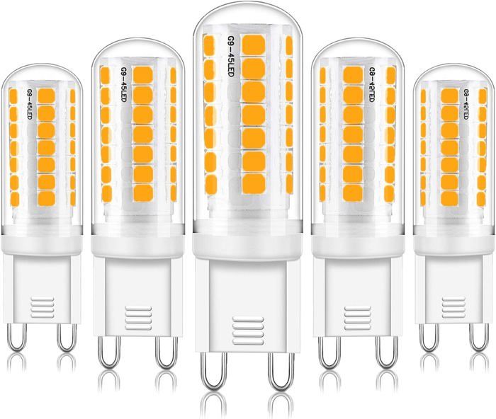 Ampoules LED G9 3W Dimmable équivalent à 40W 33W 28W G9 Ampoules ...