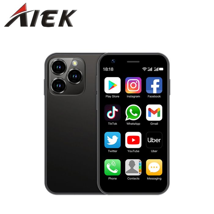 AIEK XS16 4G Smartphone 3.0 Pouces Android 10.0 Quad Core 2000mAh RAM 2GB+ ROM 16GB Double SIM ...