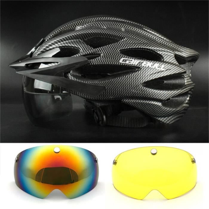 (Modèle de carbone-2) Casque de cyclisme routier ultra-léger avec ...