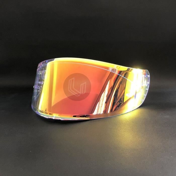 (Revo Clear Red) Motorcycle Full Face Casque Visor Visor Lens Placing ...