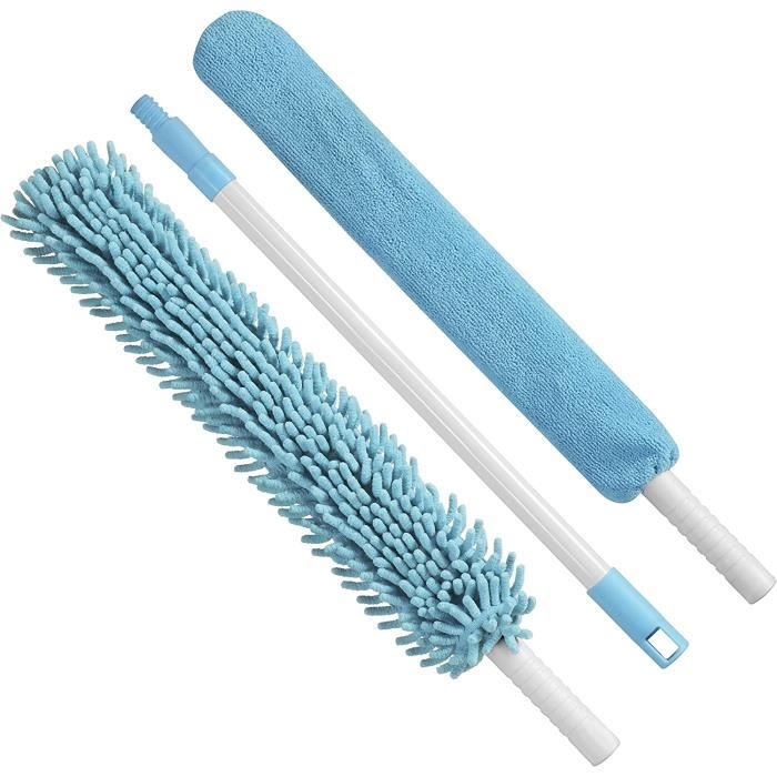 Plumeau télescopique avec 2 housses en microfibre - Lavable - Flexible ...