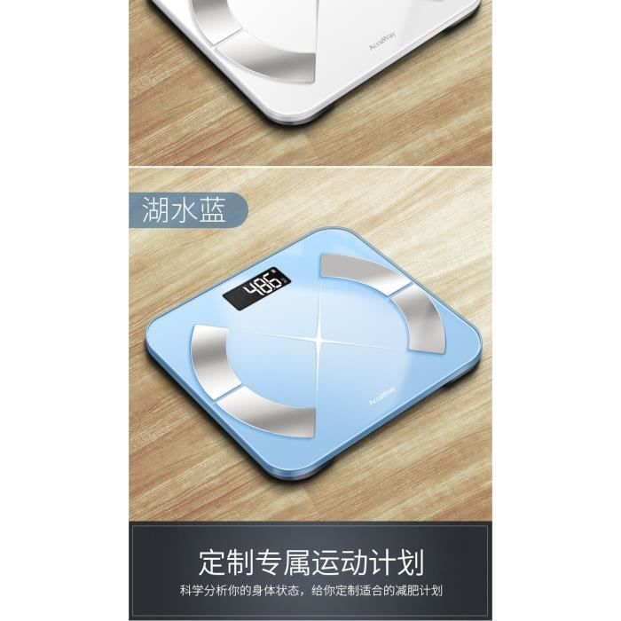 Pèse-Personne,Smart échelle de poids bluetooth,balance électronique L ...