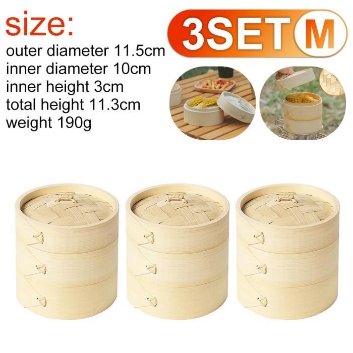 Xiao Long Bao – Cuiseur À Vapeur En Bois De Bambou, Camping En Plein ...