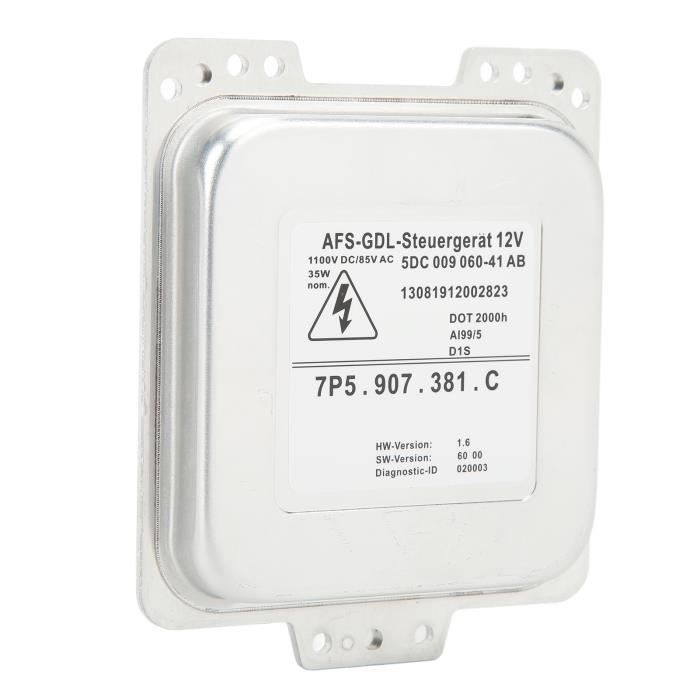 Ballast HID D1S - Dilwe - 7P5907381C - Éclairage de voiture ...