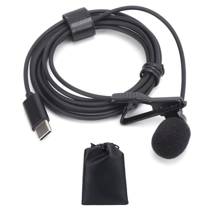 Micro Lave-Mains Micro Cravate Filaire Petit Clip Sur Micro À Revers ...