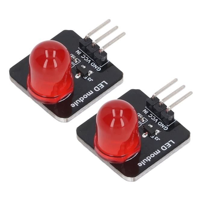 MSA Module LED décoratif 10pcs module LED 10mm 3.3V-5V ampoule à puce ...