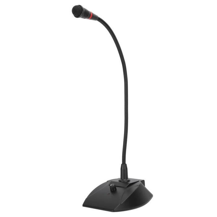 Microphone Table, USB Mini Microphone de Table Filaire Universel ...