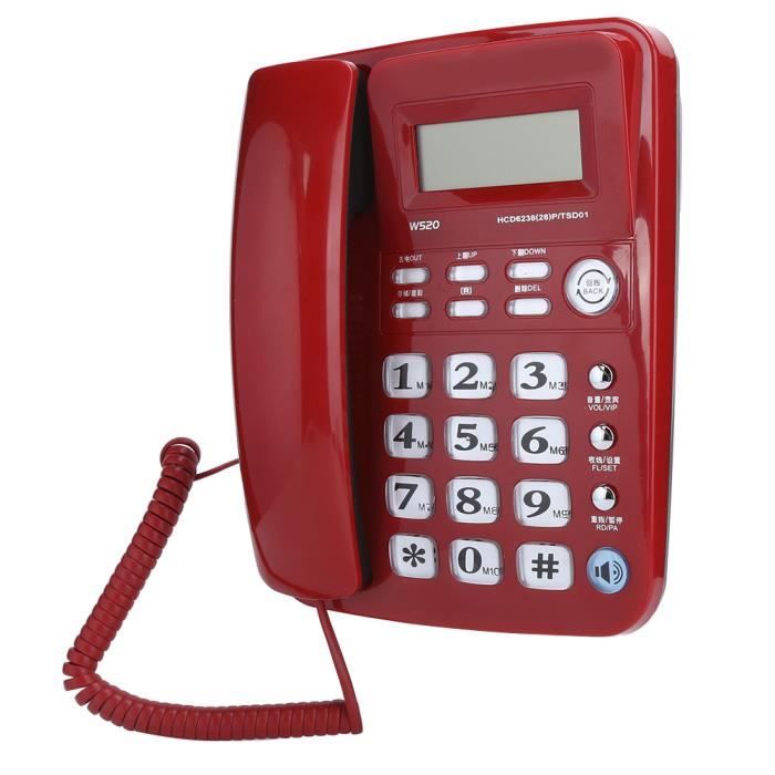 Garosa Téléphone mains libres Bureau Domestique Entreprise ...